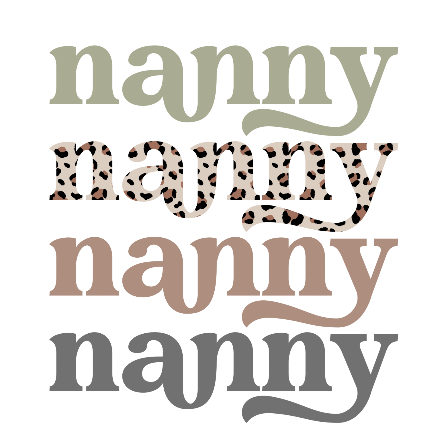Nanny x 4 – emilyjoycreations